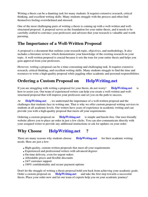 Template For Term Paper Proposal Pdf Thesis