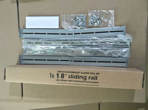 1u Network Rack Rail Kit Shelf 21 34inch Adjustable Universal Design