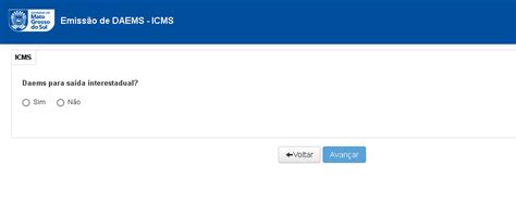 Emissão De Daems Icms Ms Dúvidas Não Relacionadas Ao Acbr