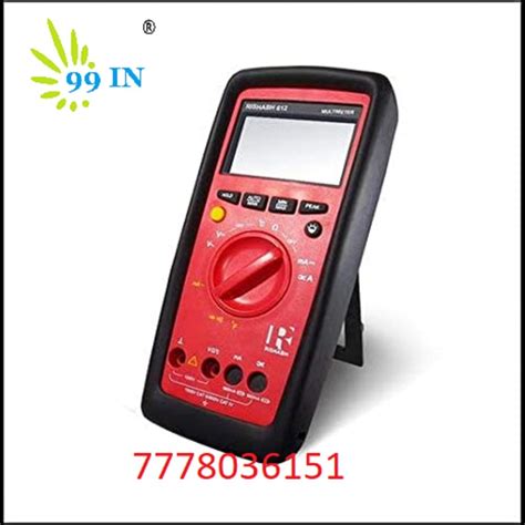 Multimeter Rishabh Young Rishabh Iyoung 4 Digit At Rs 1677piece In Vapi