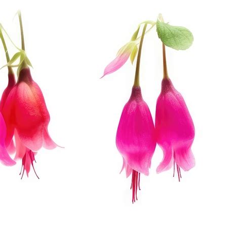 Premium Photo Two Flowers With The Same Color As The Bottom Left