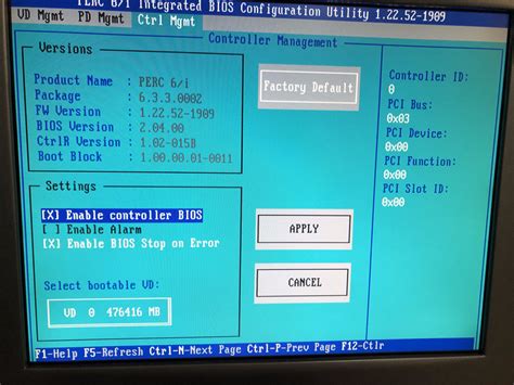 Dell Perc 6i Virtual Disk Setup For Raid