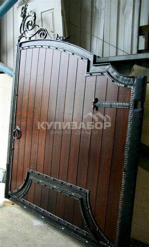 Фотогалерея красивых и оригинальных ворот и калиток в Киеве - Купизабор ...