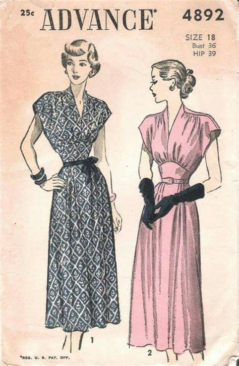 Pin By Jackie A On Vintage Patterns Vintage Fashion Vintage Sewing