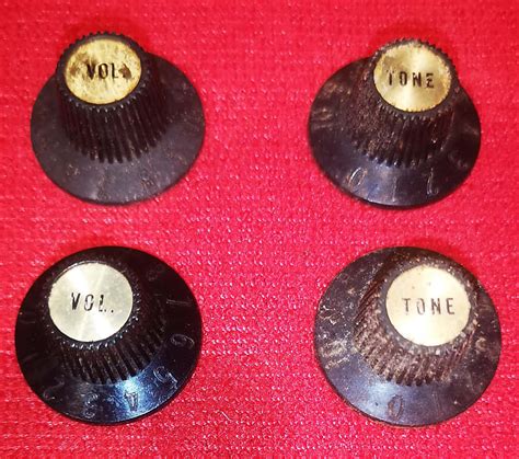 Gibson Les Paul Witch Hat Knobs 1968 Reverb