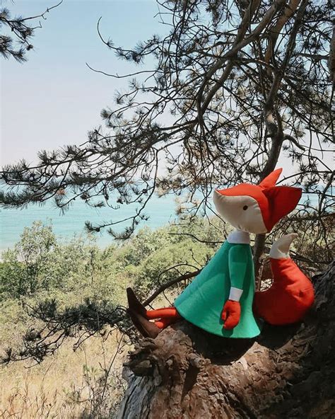 Rag Doll Fox Fox Doll Rag Doll Diy Doll