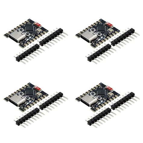4x esp32 c3 development board esp32 mini wifi bluetooth development board easy expansion and