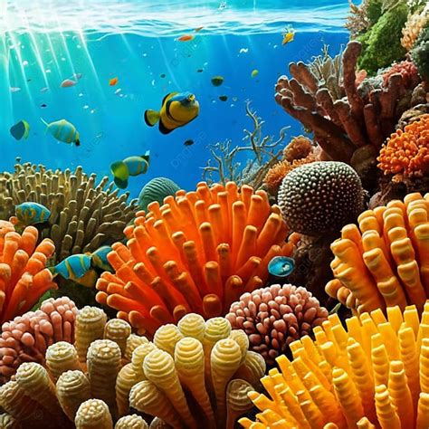 Colorful Coral Reefs Hd