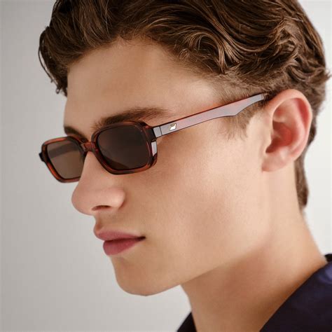 Pilferer Toffee Tort Uni Sex Rectangle Sunglasses Le Specs