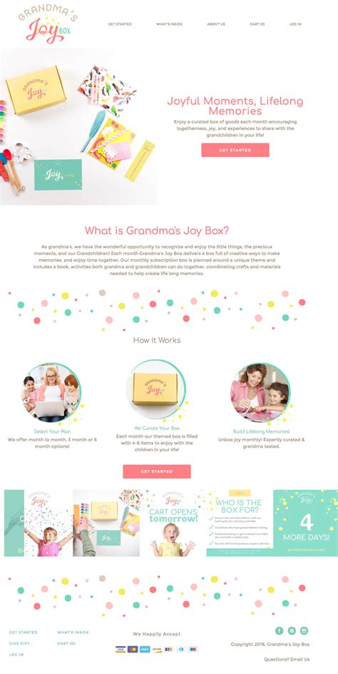 Create A Subscription Box Website Kathe Olivas