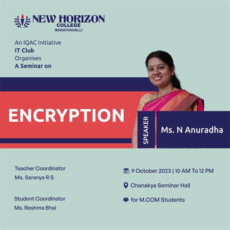 Encryption New Horizon College