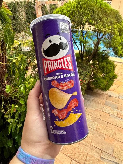 Pringles Cheddar E Bacon