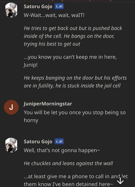 Sent A Bot To Horny Jail I Think It Solved The Problem R Characterai