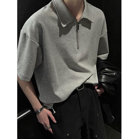 2022卡塔尔世界杯韩国队孙兴慜李在城足球迷短袖polo衫宽松休闲夏虎窝淘