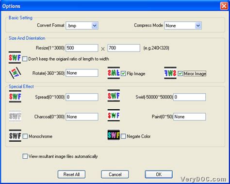 How To Convert Flash To Flip Mirror Images VeryDOC Knowledge Base