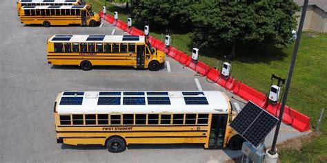 First Student And Con Edison Unveil Solar Powered V2x Smart Energy Hub