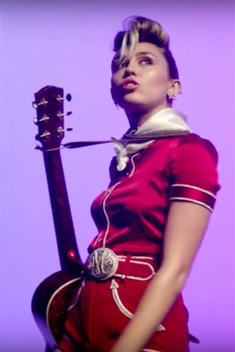 Miley Cyrus In Elvis Style For Younger Now