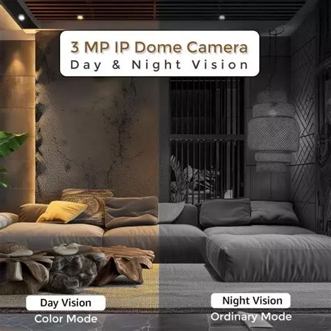 Indoor Smart Dome Ip Camera Motion Rotation App View