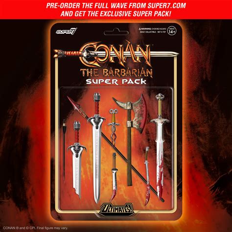 Jimsmash Super 7 Ultimates Conan The Barbarian Wave 4