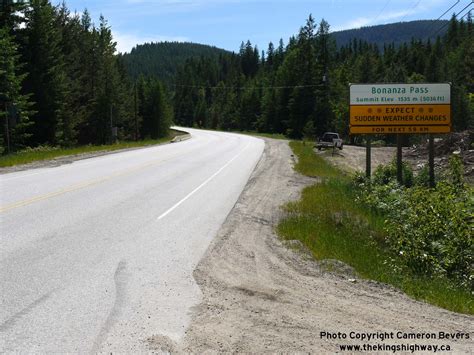 British Columbia Highway 3 Crowsnest Highway Photographs Page 1