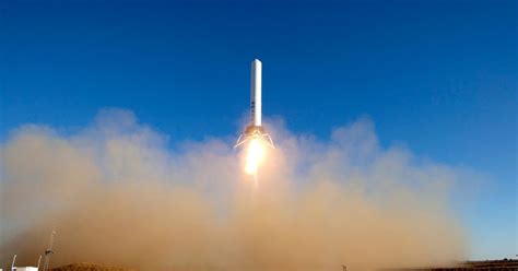 Spacex Grasshopper Hovering Rocket Completes Highest Launch And Landing To Date Huffpost Uk