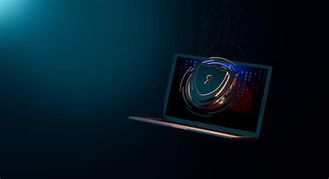 Premium Photo Protection Network Security Computer And Safe Your Data Concept