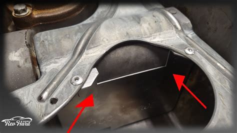 Oil Pan Baffle Install On An Awd Trailblazer SS - YouTube