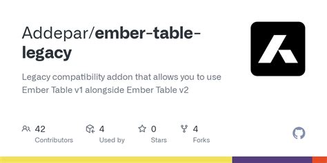 Github Addeparember Table Legacy Legacy Compatibility Addon That
