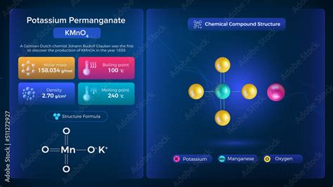 Potassium Permanganate Properties And Chemical Compound Structure