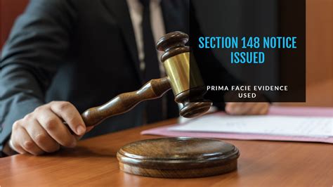 Section 148 Ao Can Issue Notice Based On Prima Facie Evidence Without