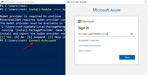 Powershell Module Für Azure Installieren Verbindung Herstellen Windowspro