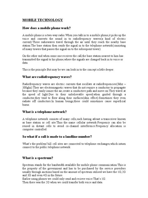 Mobile Technology Pdf Code Division Multiple Access Gsm