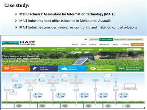 Iot Based Smart Irrigation System Pptx Internet Computing