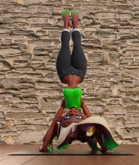 Rule 34 3d 3d Artwork Big Ass Big Breasts Clothed Female Female Only Lagami Marina Splatoon