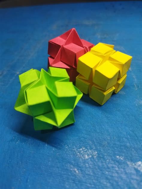 Assembling Cubes Rorigami Assembling Cubes Rorigami