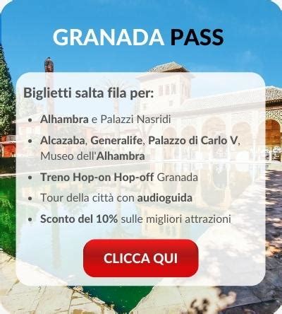 Alhambra Granada Spagna Biglietti Per Il Palazzo