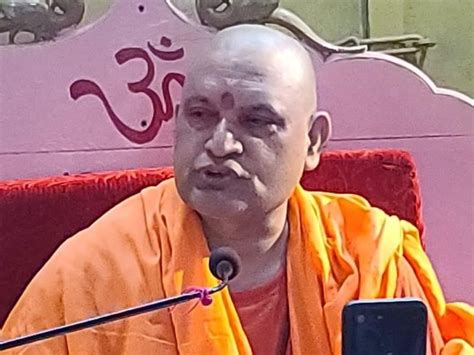 Swami Anandswaroopanandji Saraswati Said Man Should Have Shame This Is Also A Form Of God