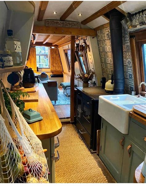 Pin By Sara Strawson On Narrowboat Interiors In 2025 Boat Interior