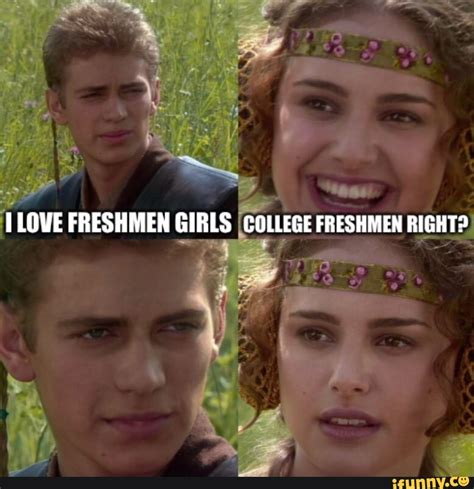 College Freshman Girl Meme