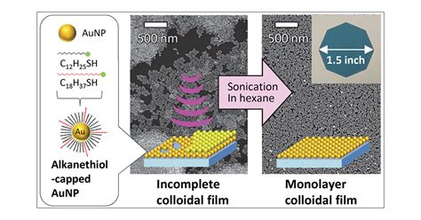 Formation Of Uniform And High Coverage Monolayer Colloidal Films Of
