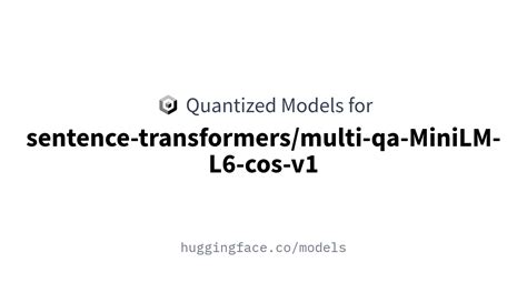 Models Hugging Face