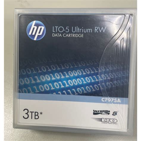 僅儲存過一次 Hp Lto5 Ultrium Rw 3tb Data Cartridge Tape 磁帶 蝦皮購物