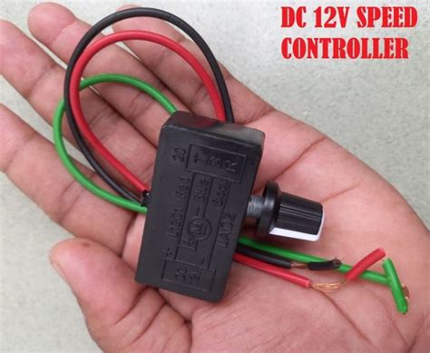 12v Voltge Regulator Motor Speed Controller Universal Motor Speed