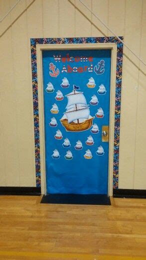 Classroom Door Boat Crafts Preschool Decor Boat Theme