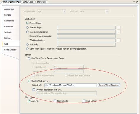 Part Of Creating Sub Projects In Iis With Web Application Projects Net Blog