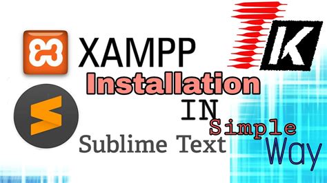 how to install xampp server and sublime text editor simple way in hindi youtube
