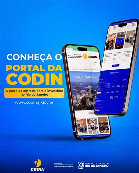 💻portal Codin Informação E Oportunidade Ao Seu Alcance ️o Site Da Companhia De Desenvolvimento