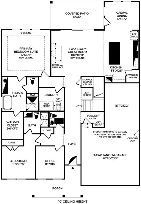 Eberly Model Home Design In Toll Brothers At Headwaters Preserve Collection By Toll Brothers