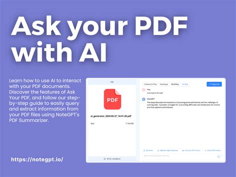 How to Ask Your PDF with AI - A Comprehensive Guide