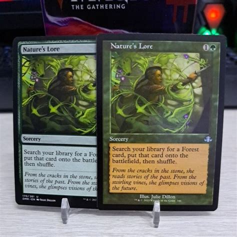 Mtg Natures Lore Dmruncommon Shopee Philippines